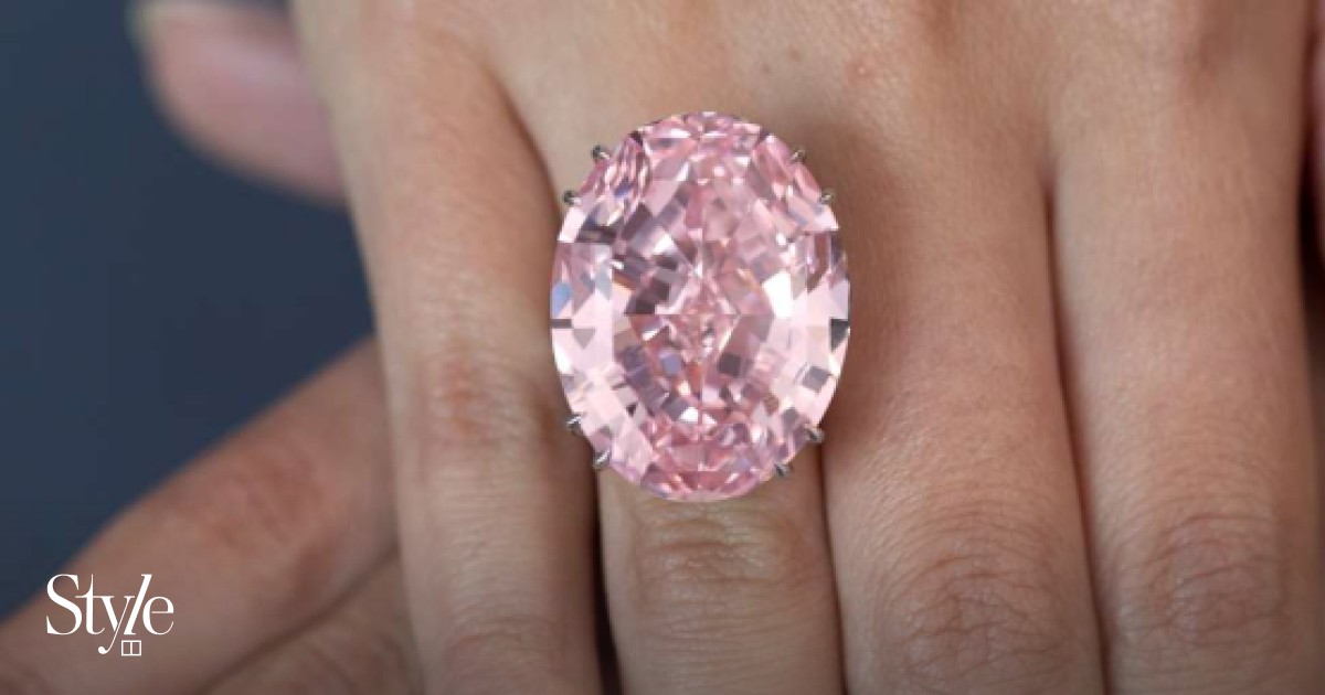 World’s biggest, most expensive pink diamond on sale in Hong Kong ...