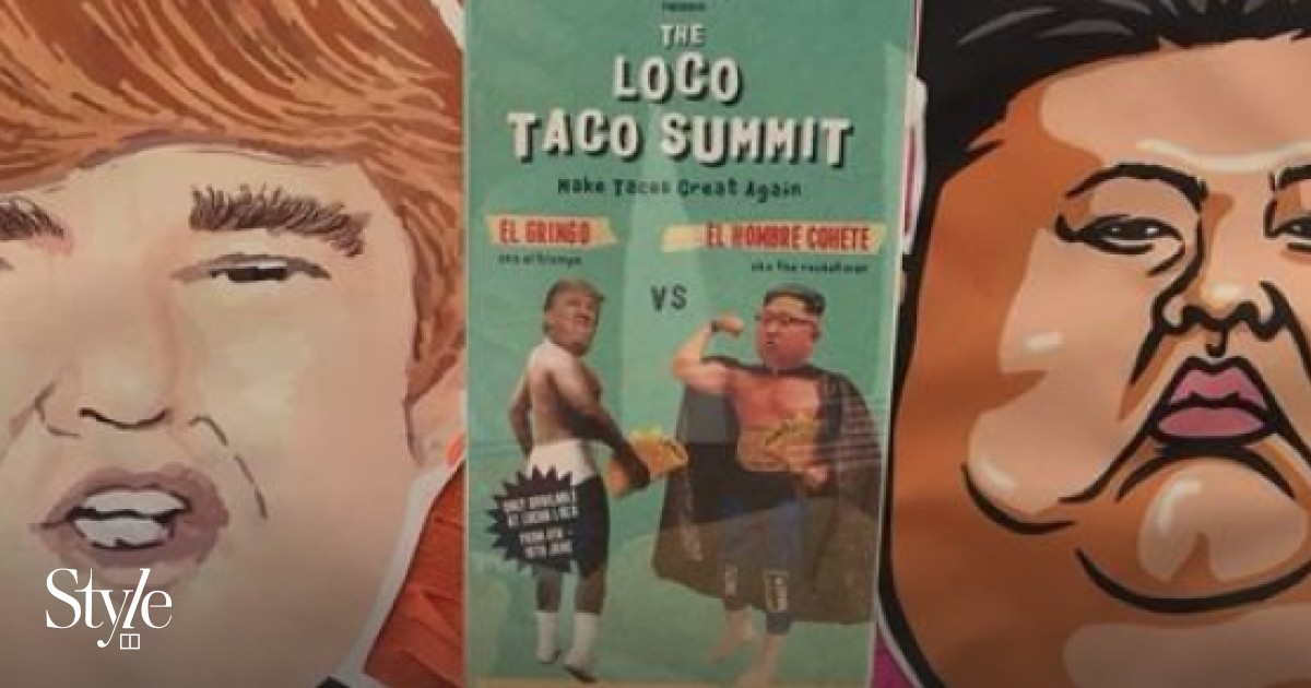 What would you like? A Trump-Kim Burger or Rocket Man Taco? | South ...