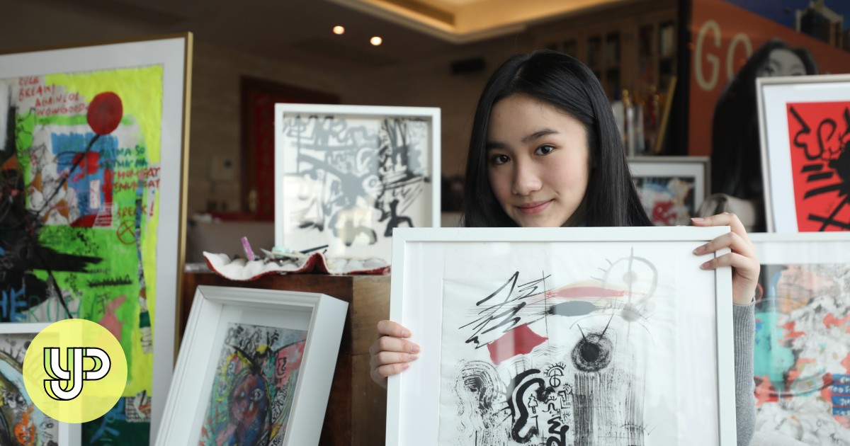 How this 13-year-old Hong Kong artist went from drawing on a sketch toy ...