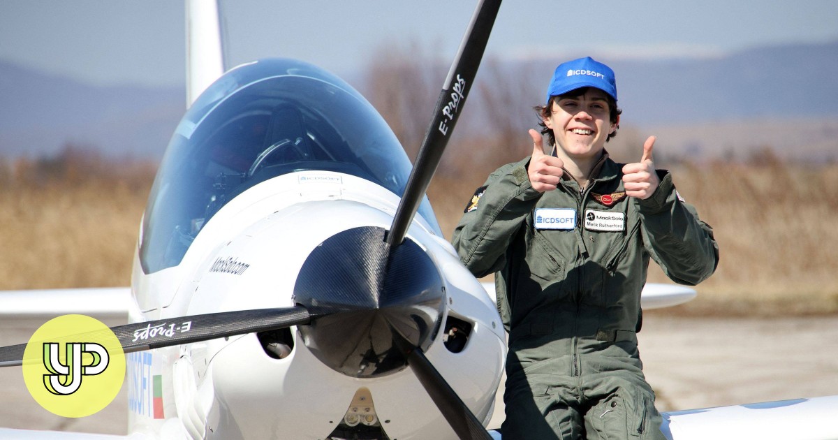 Teen pilot aims to break sister’s record on solo around-the-world ...