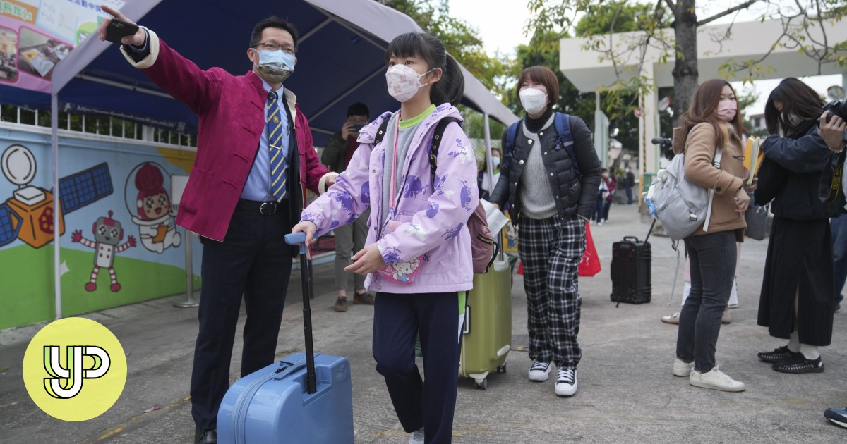 Cross-border students return to in-person classes in Hong Kong after 3 ...