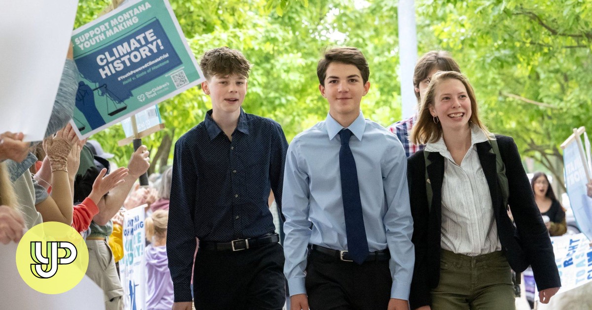 Young environmental activists prevail in landmark climate change trial ...