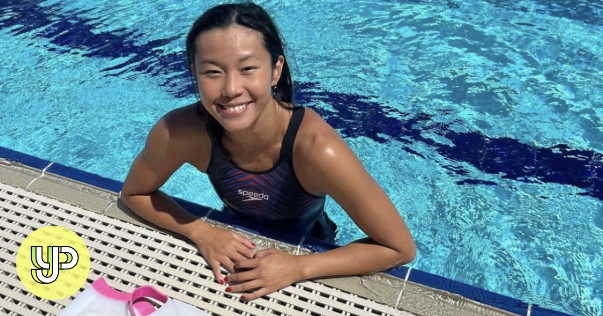 Swimmer and four-time Olympian Stephanie Au finishes her last race in ...