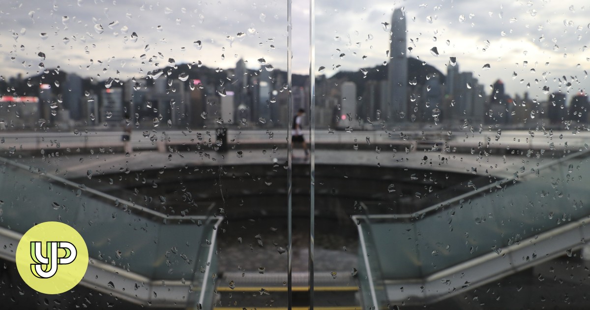Hong Kong weather: Red rainstorm warning downgraded to Amber, stormy ...