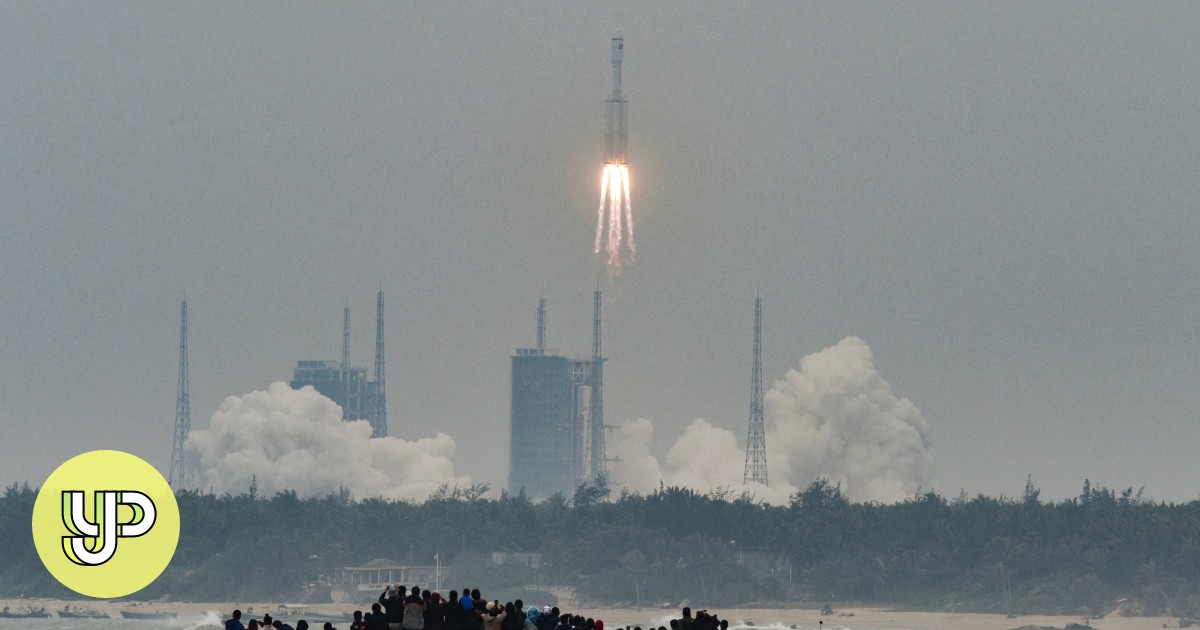 A Chinese rocket will tumble back to Earth this weekend, but we don’t ...