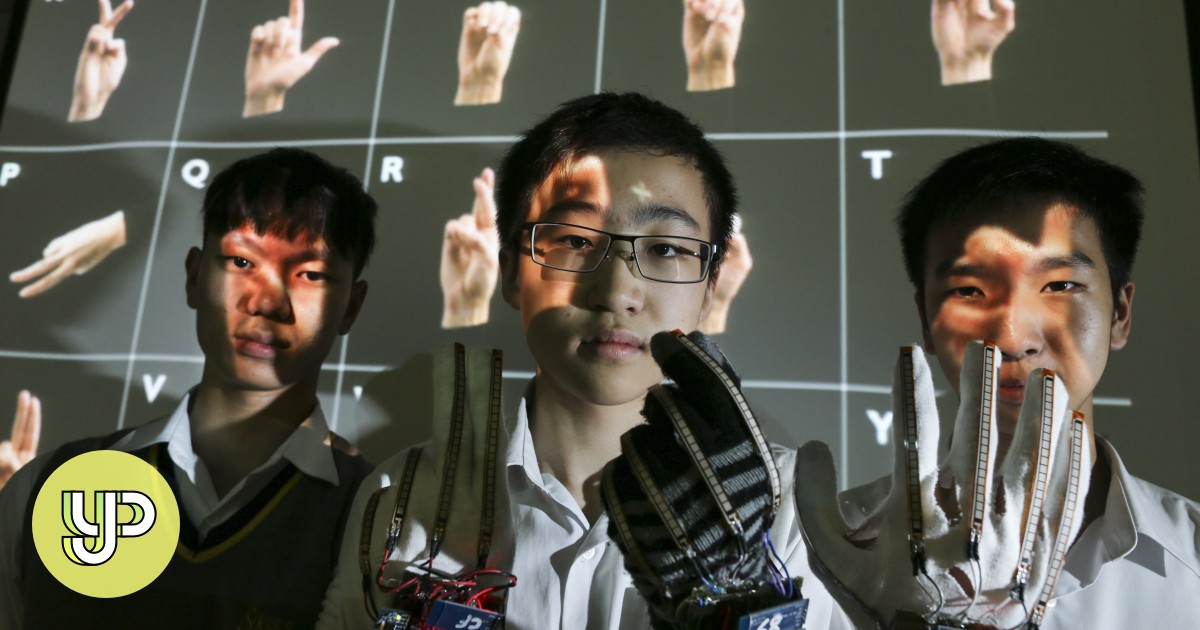 Check out this sign language-translation glove that gives mutes a voice ...