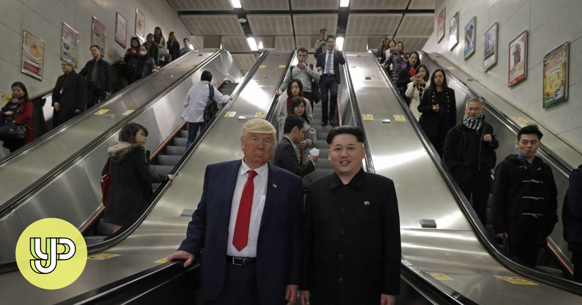 Donald Trump and Kim Jong Un lookalikes make it ‘yuge’ in Hong Kong ...