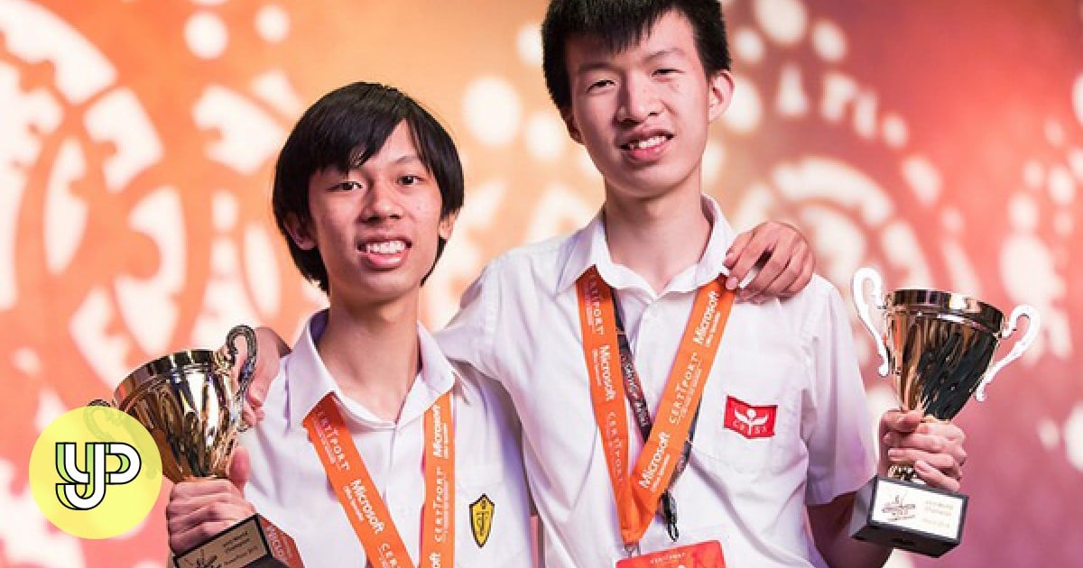 Winners from the Microsoft Office Specialist World Champions contest on ...