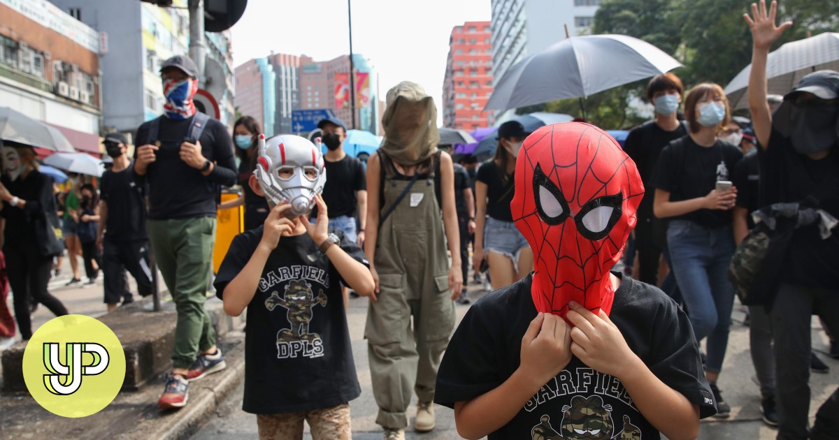 Hong Kong protests: Halloween costumes set to test the city’s mask ban ...