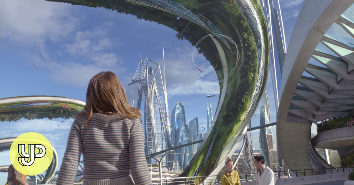 Tomorrowland is a futuristic film about citizens who lack faith in the ...