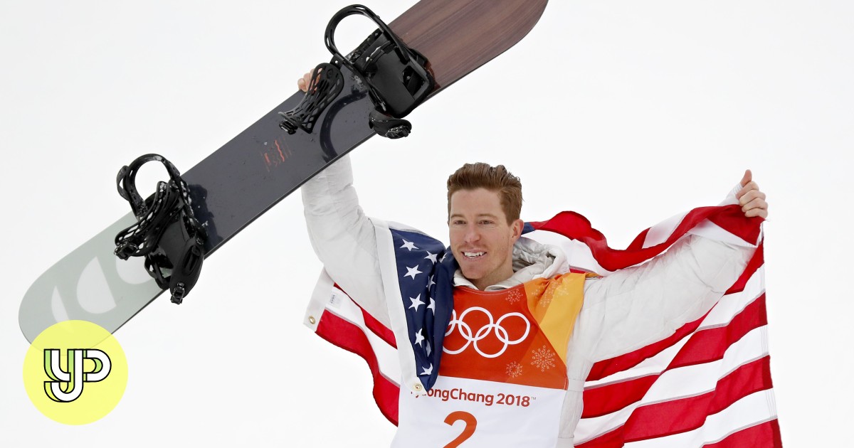 American snowboarder Shaun White scores 3rd gold medal at Winter ...