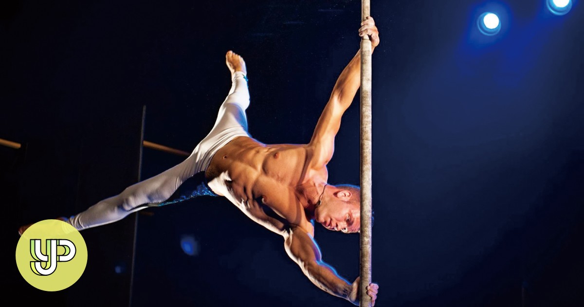 Italia's Got Talent champ Stefano Scarpa flies his human flag in Hong Kong - YP | South China ...