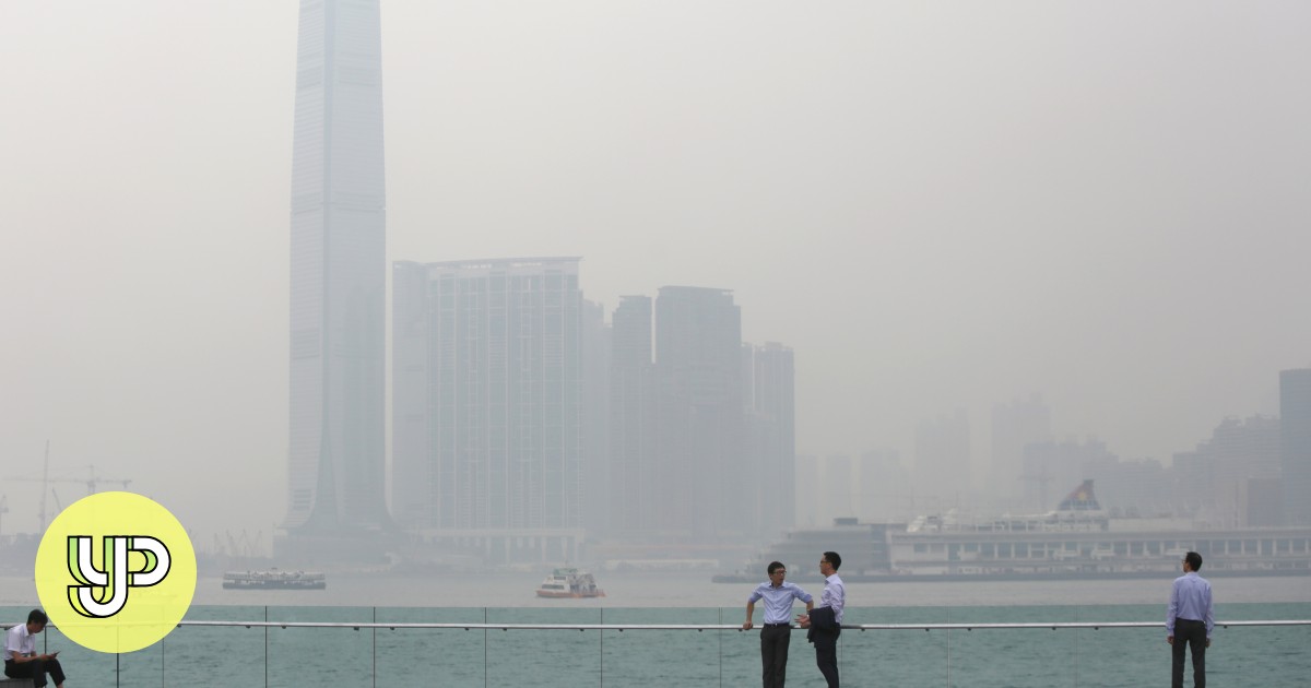Heavy air pollution smothers Hong Kong, bringing high health risks and ...