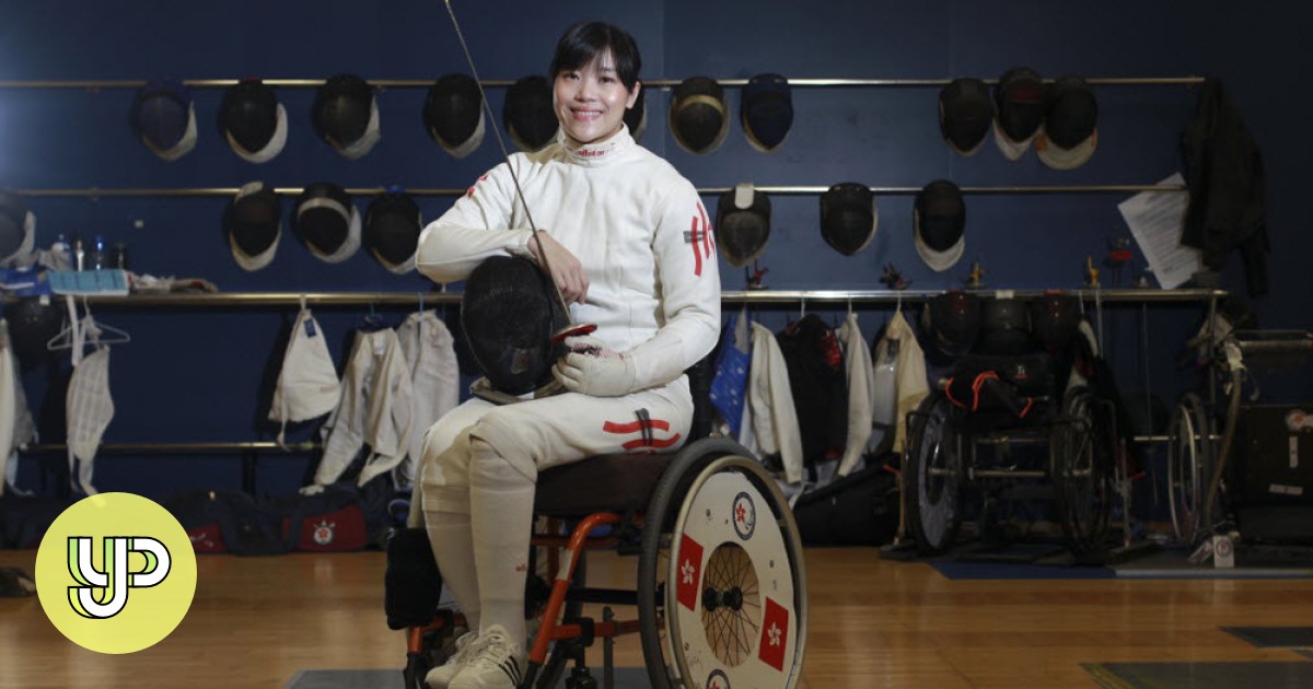 Wheelchair fencer Alison Yu wins two gold medals at World Cup - Young ...