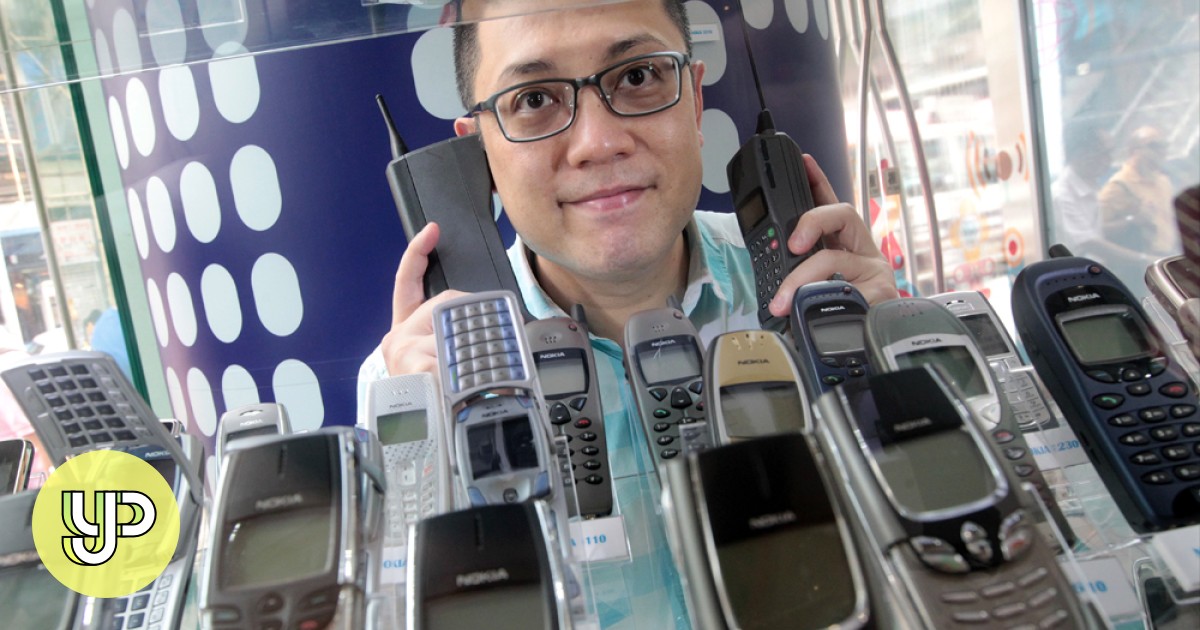 Spandau Tam has collected more than 400 old mobile phones - YP | South ...