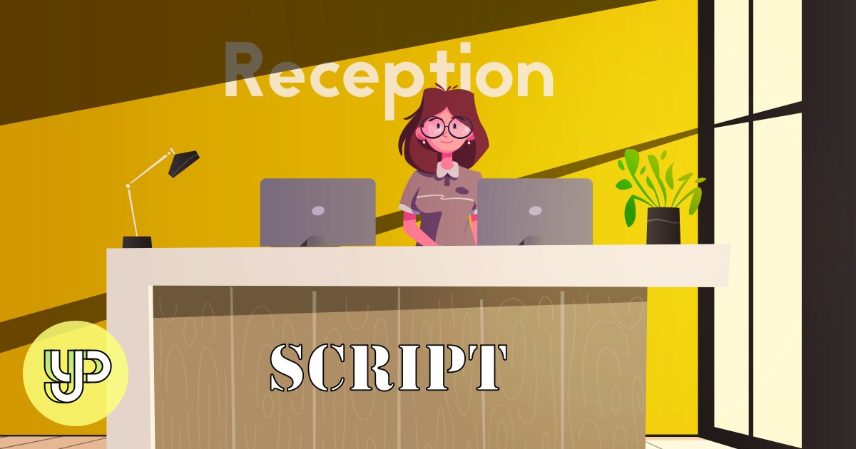 SCRIPT: A DAY IN THE LIFE OF A RECEPTIONIST [Sep 25, 2019] - Young Post ...