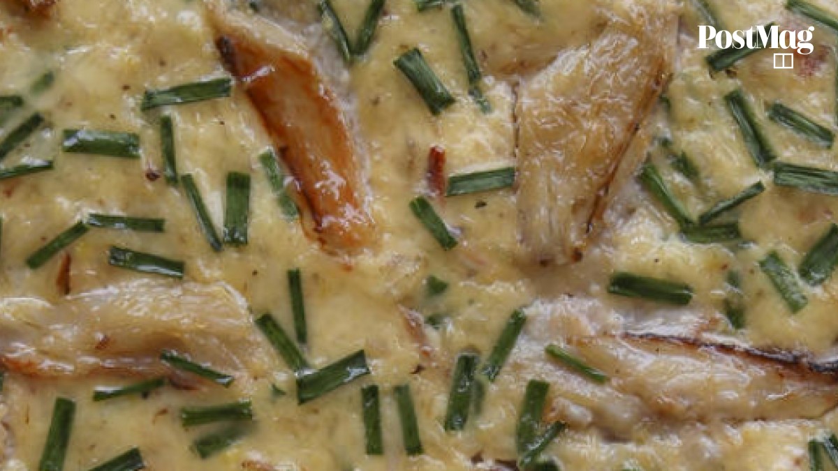 Susan Jung's recipe for crab, ricotta and chive tart (or souffle ...