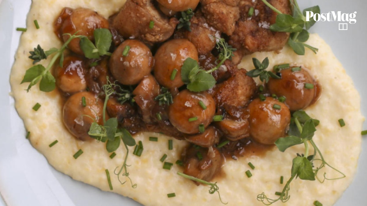 Susan Jung's recipes for sweetbreads, pan-fried with mushrooms and ...