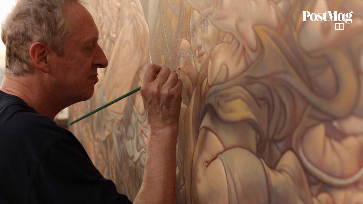 From Bosnian war to his own battle for mental health, Scottish painter ...