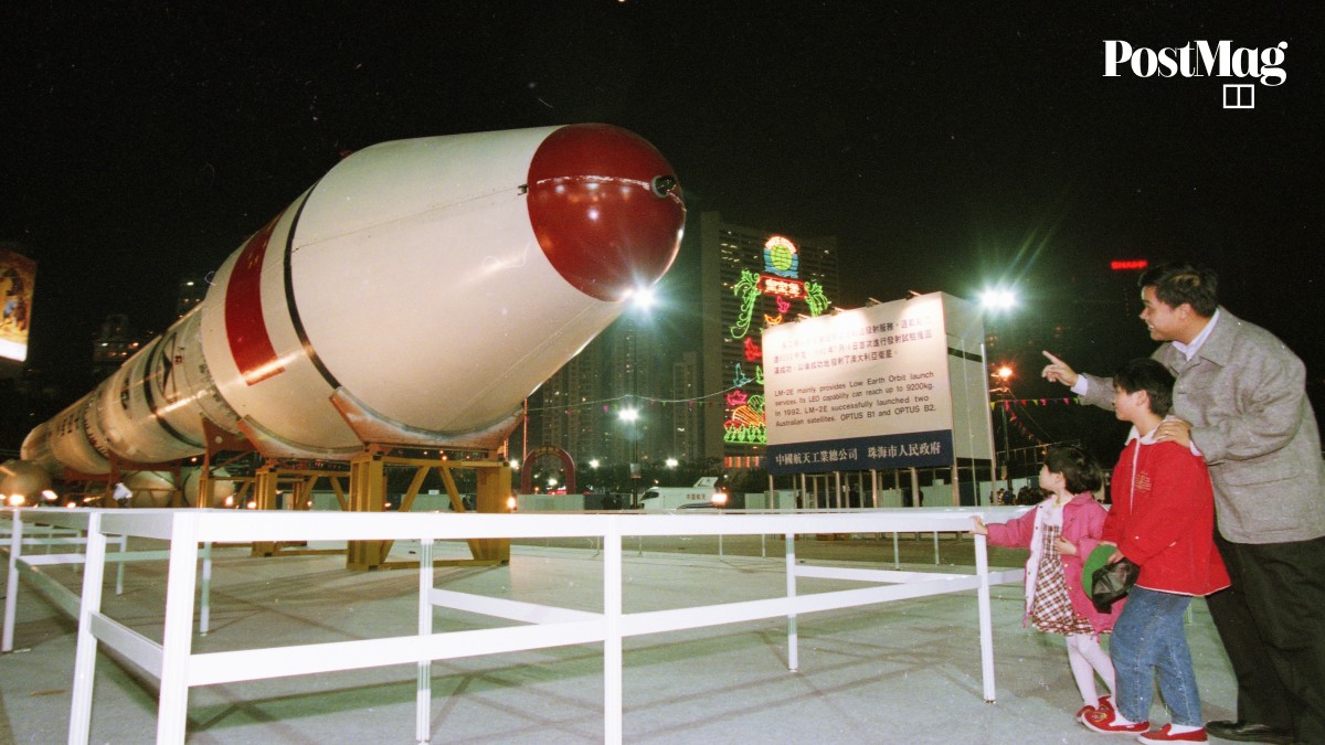 When Hong Kong played host to a Chinese Long March rocket – the pride ...