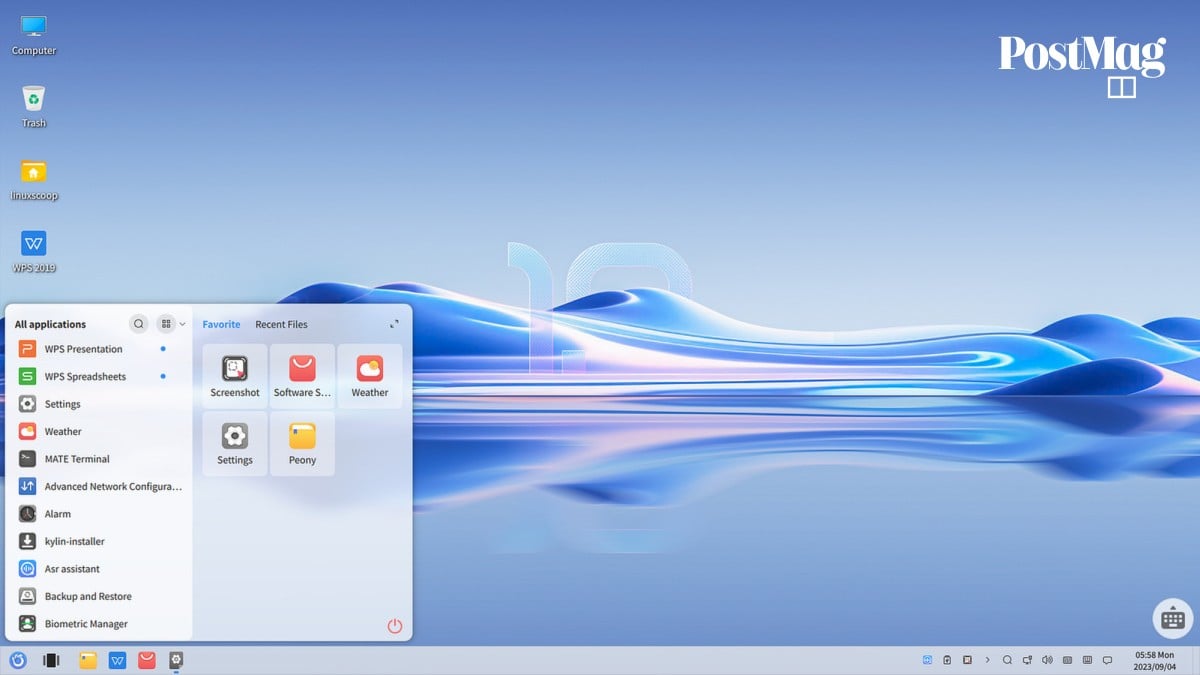 desktop computer operating system