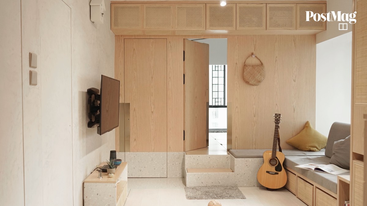 This Hong Kong flat is 410 sq ft and home to four, but you wouldn’t ...