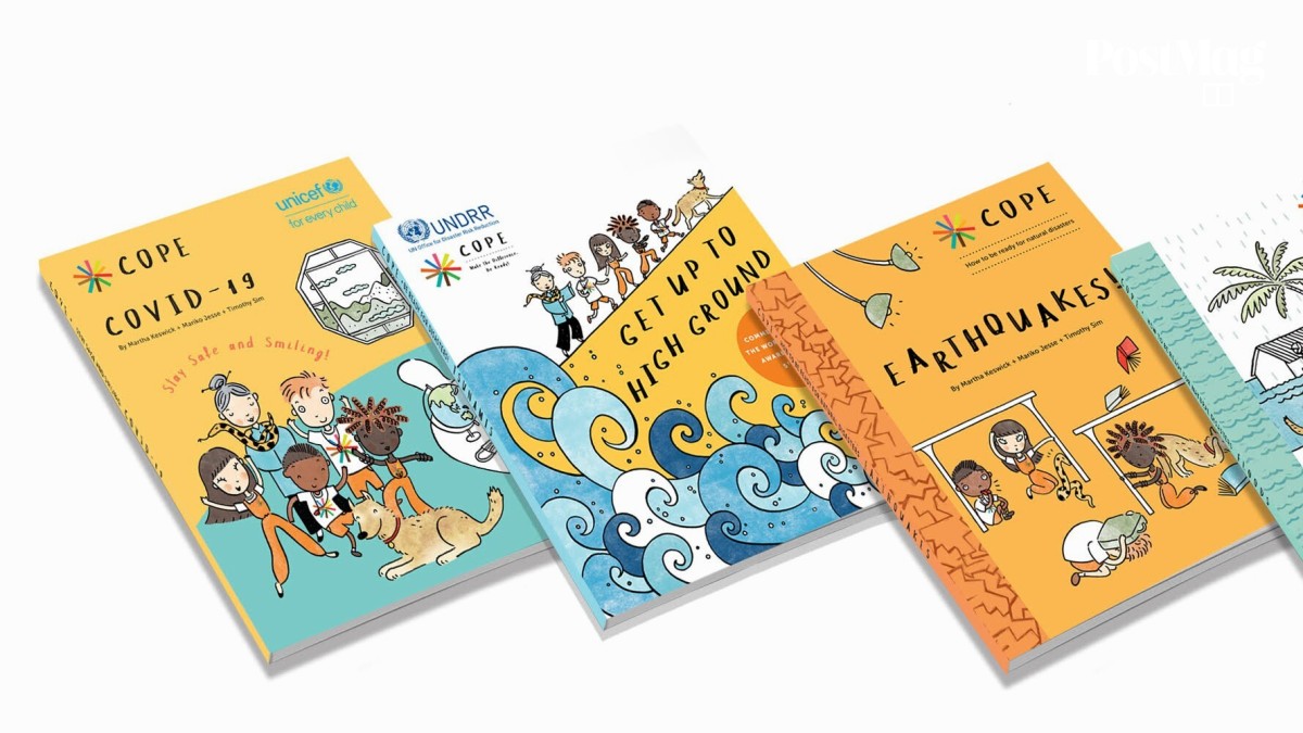 Children’s book series COPE, which aims to help youngsters deal with ...