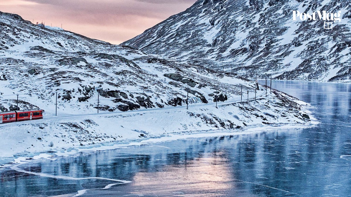 A train and ski geek goes off piste in remote Switzerland | South China ...