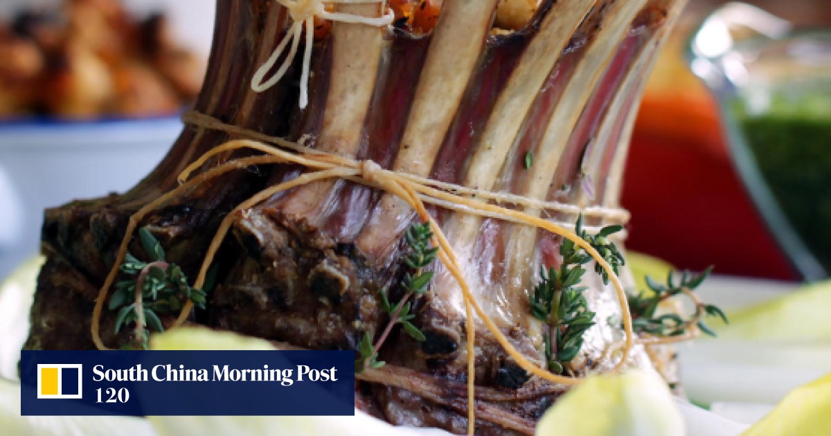 Lamb recipes: roast lamb crown, and roast lamb leg | South China ...