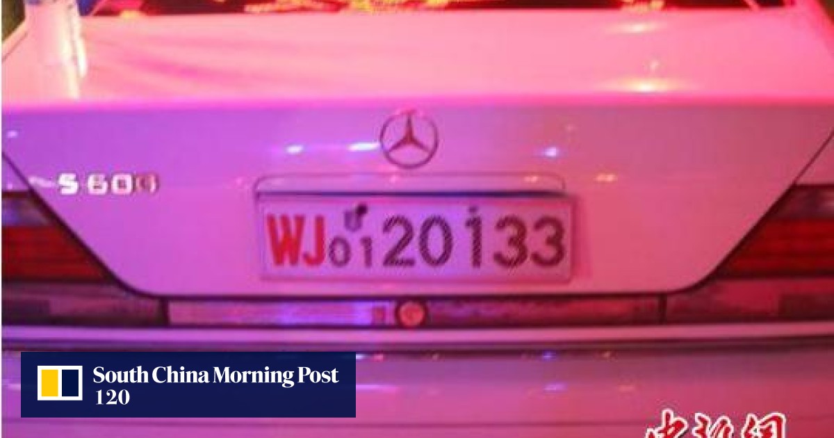 Guangdong school dean caught with 'fake' police licence plates | South ...