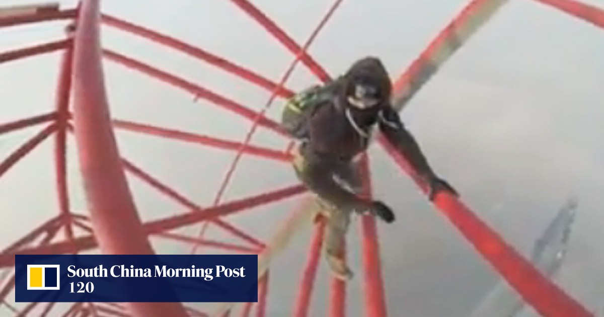 Daredevils climb Shanghai Tower without safety equipment | South China Morning Post