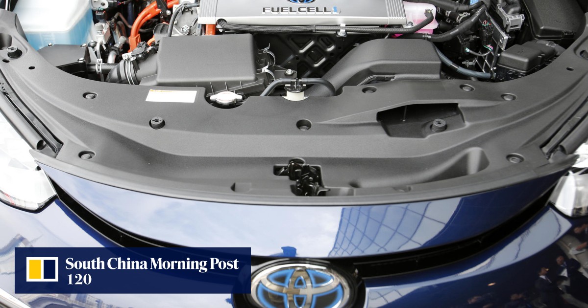 Toyota launches its hydrogen-fuelled vision of the future, the Mirai ...