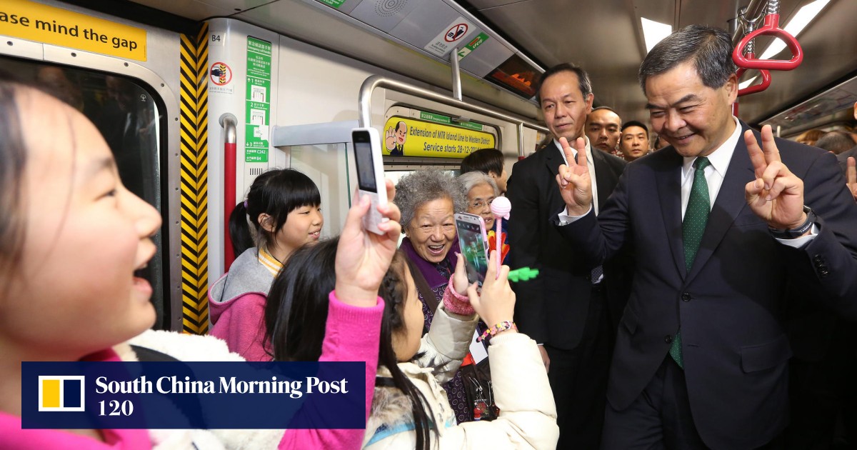 Hong Kong MTR's West Island Line opens on time | South China Morning Post