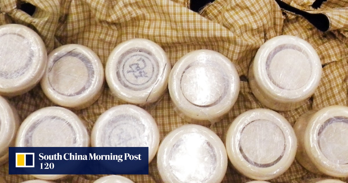 Two smugglers from Zimbabwe caught with 36kg of ivory worth HK$360,000 ...