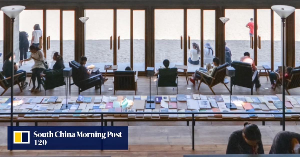 Public library in eastern China boasts spectacular sea views | South ...