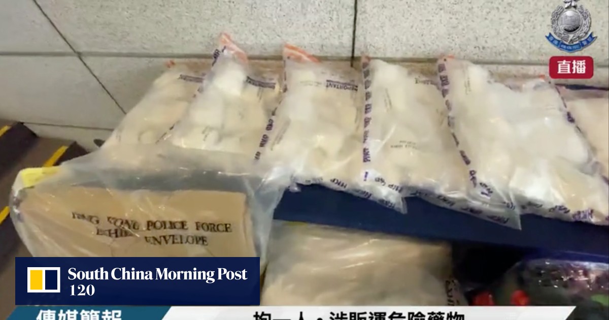Hong Kong police seize HK$51 million worth of drugs, including heroin, arrest 1 in anti ...
