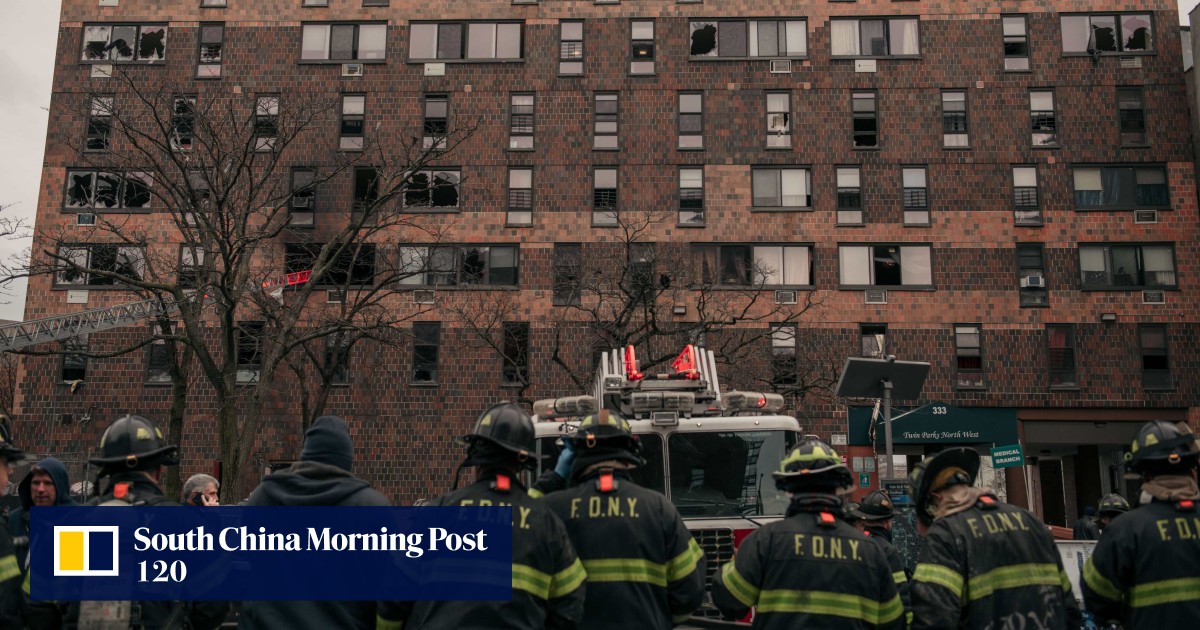 Nineteen killed in fire at block of flats in New York City | South ...