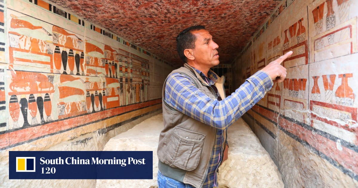 Egypt displays recently discovered ancient tombs at Pharaonic ... Egypt displays recently discovered ancient tombs at Pharaonic ...