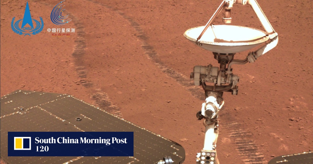 China’s Mars rover Zhu Rong’s ‘selfies’ suggest dust storms on red ...