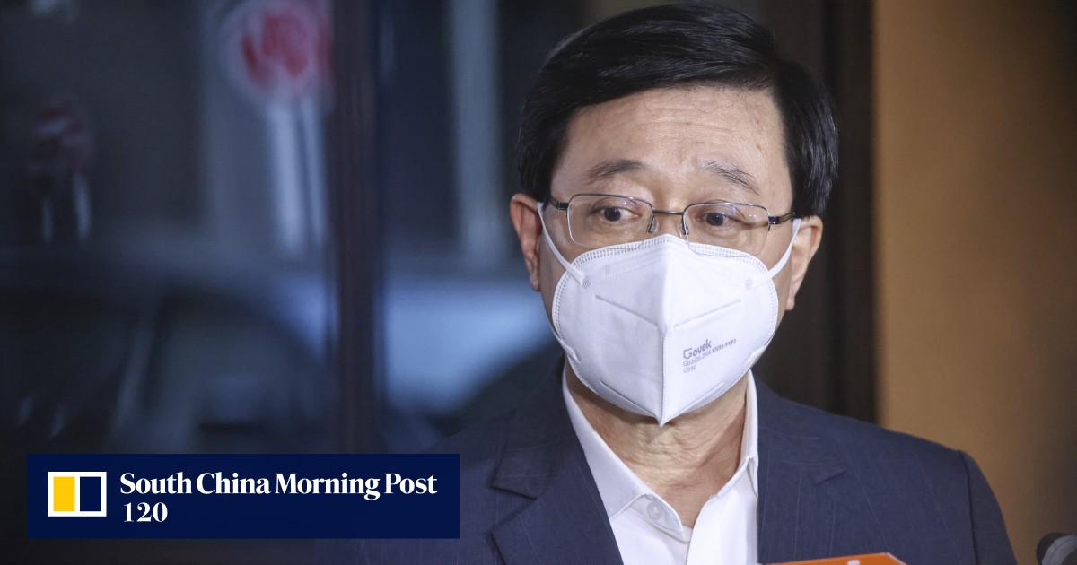 Incoming Hong Kong leader John Lee finalises cabinet line-up, submits ...