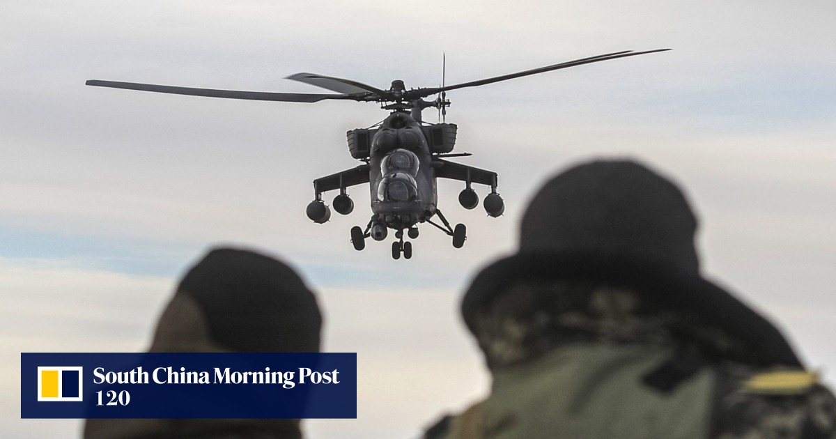 Myanmar military helicopters strafe religious school, killing 7 ...
