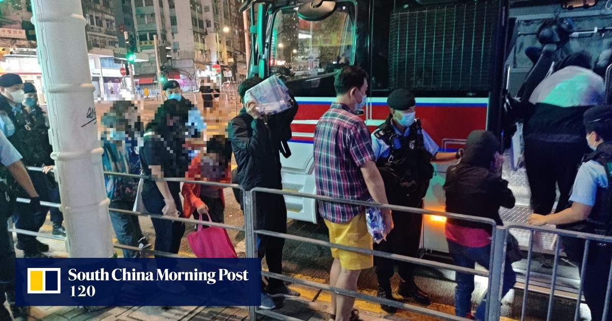 Hong Kong Police Crack Down On Triad Activities Arresting 208 Suspects