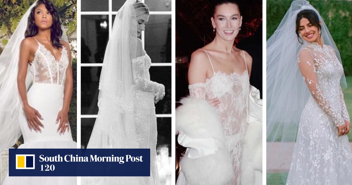 8 daring celebrity wedding dress revelations: from Priyanka Chopra ...