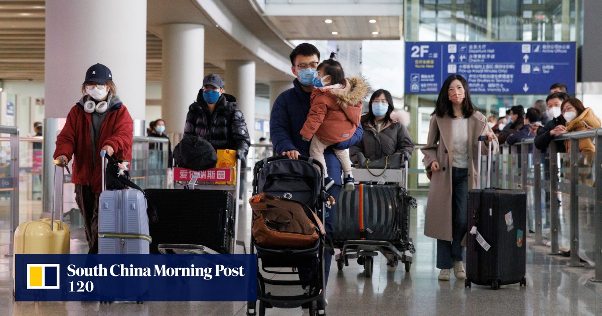 Covid-19: Chinese border crossings hit half a million per day since ...