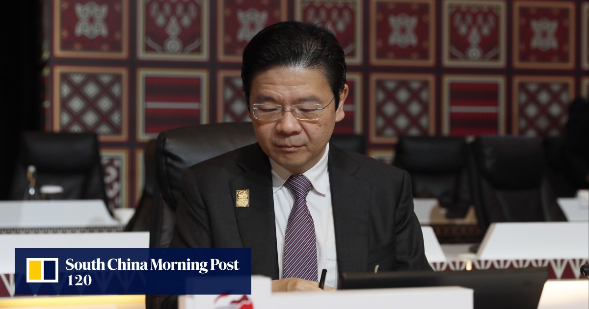 Singapore’s deputy prime minister Lawrence Wong visits Ant and Nio in Shanghai as part of China ...