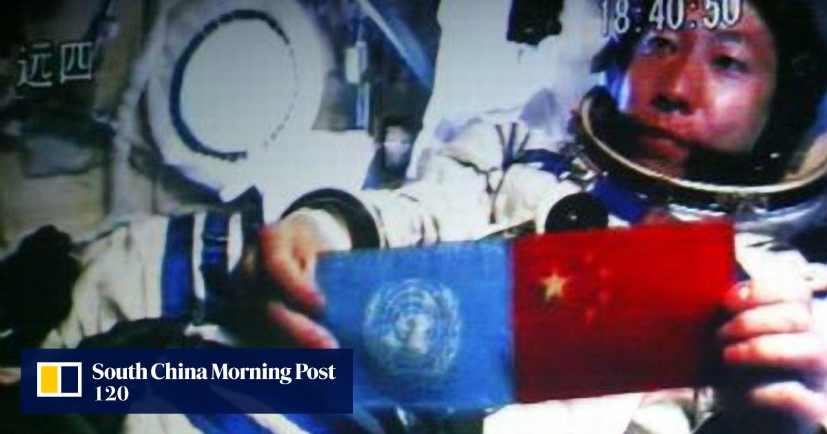 China sends its first astronaut, Yang Liwei, into space on board ...