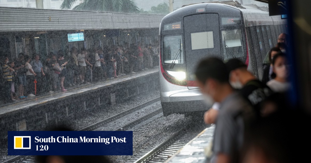 Hong Kong’s MTR Corp should review No 9 typhoon protocols, ex ...