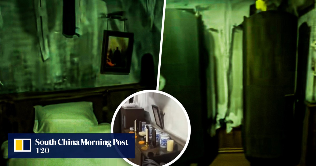 Hell-themed China hotel decorates room with coffins, wreaths and urns ...