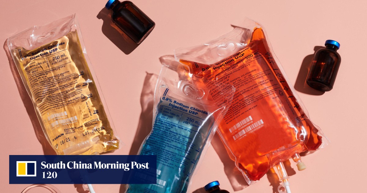 Do wellness IV drips work, and what are the risks? Kim Kardashian ...