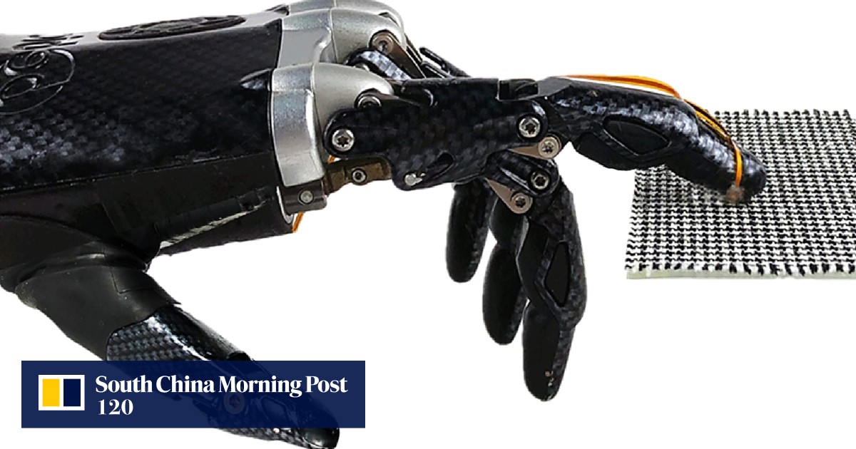 Chinese scientists create machine fingers that touch and feel like ...